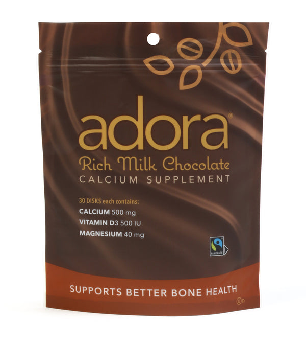Milk Chocolate Calcium Supplement - Adora Supplements